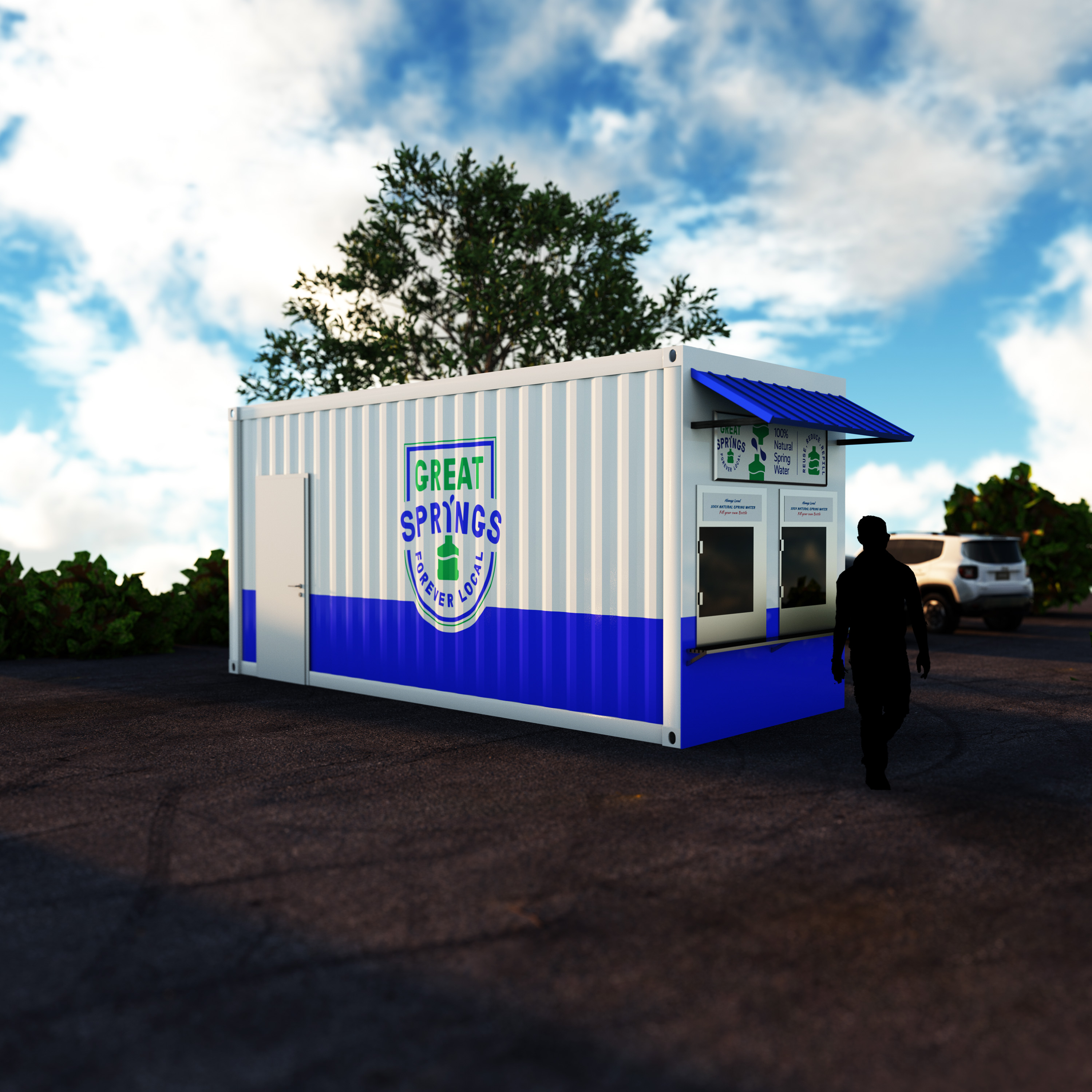 Locally Sourced Spring Water Refill Stations | Great Springs